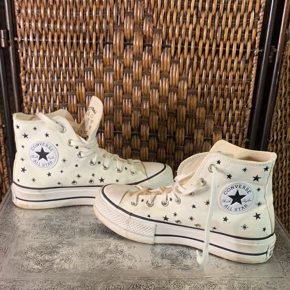 Converse | Shoes | Converse Embroidered Crystal Energy And Stars ...